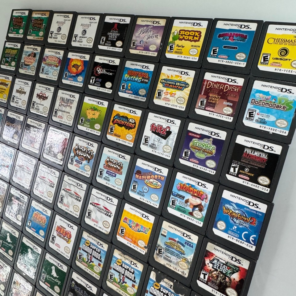 Rare Nintendo DS Games PICK & CHOOSE Your Lot - Bundle Discounts! Mario ...