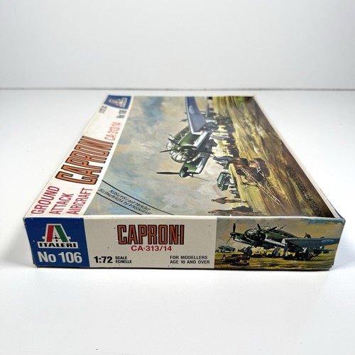 Italeri Caproni CA-313/14 Ground Attack Aircraft 1/72 Model Kit - NEW ...