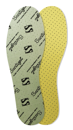 ANTI FUNGAL ANTI ODOUR ANTI SWEAT INSOLES SHOES INNER SOLES LADIES MENS ...