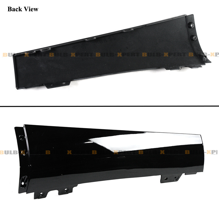 FOR 22-24 C200 C300 AMG W206 C43 STYLE REAR DIFFUSER W/ BLK CHROME ...