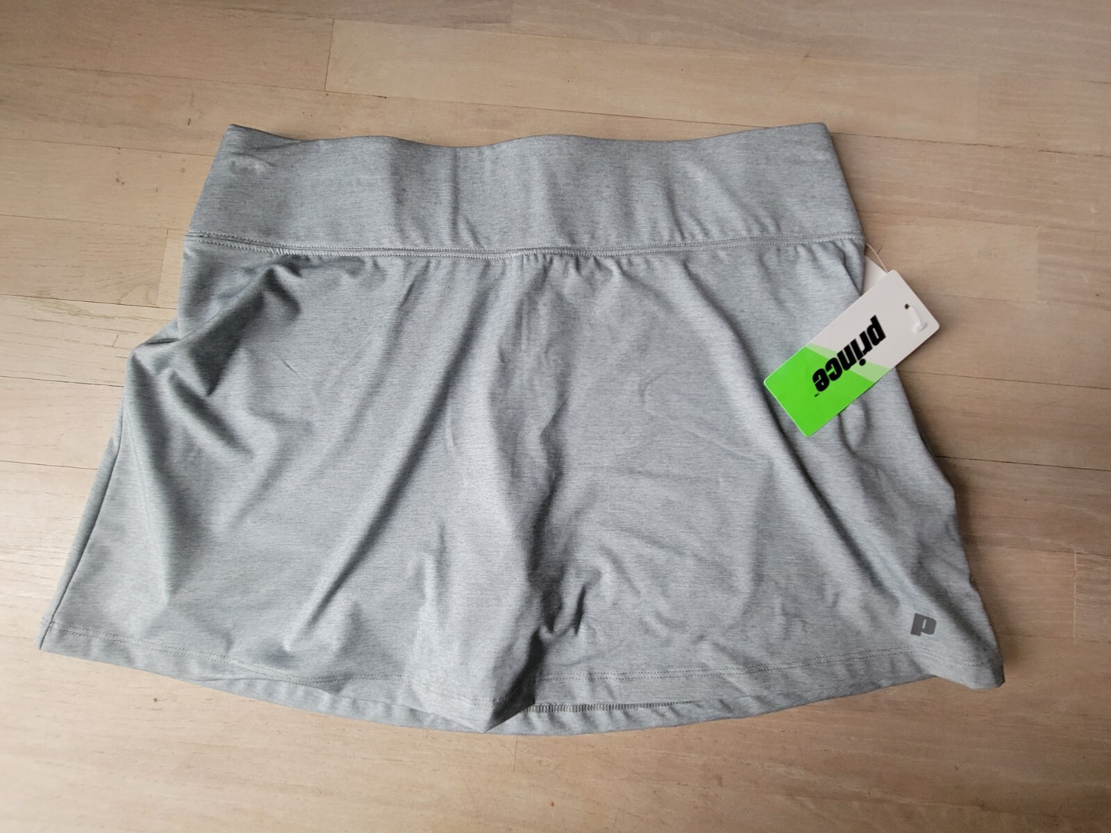 NWT Prince Gray Tennis Skirt skort Women's size L | eBay
