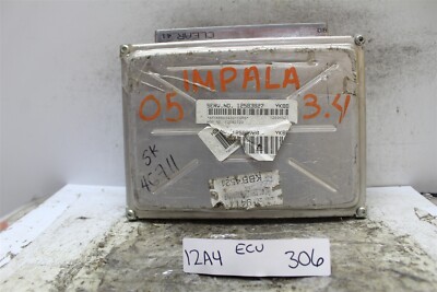 12583827 Buick Regal 2000-2002 Engine Control Unit ECU Module 306 12A4 ...
