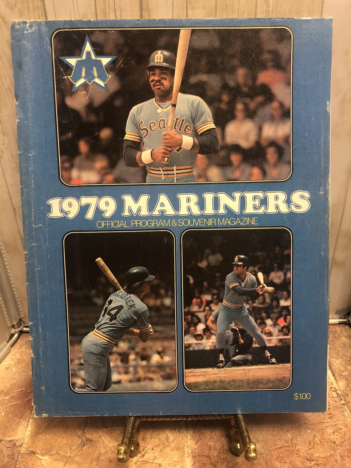 1979 Official Mariners Program And Souvenir Magazine Collectible | eBay