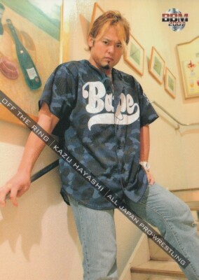 Kazu Hayashi 2006-07 BBM Pro Wrestling Off The Ring #176 | eBay