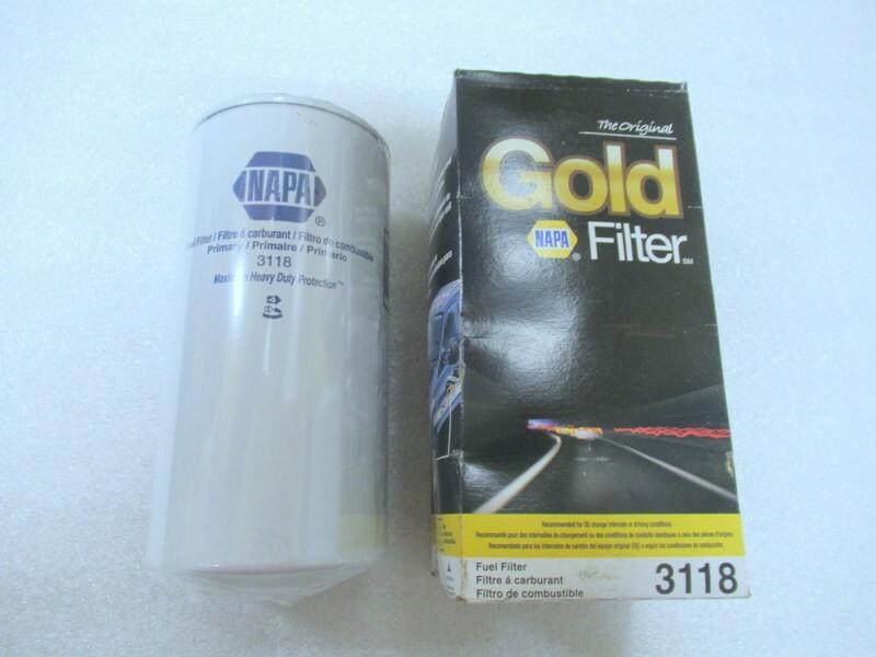 NAPA 3118 - Fuel filter cross reference