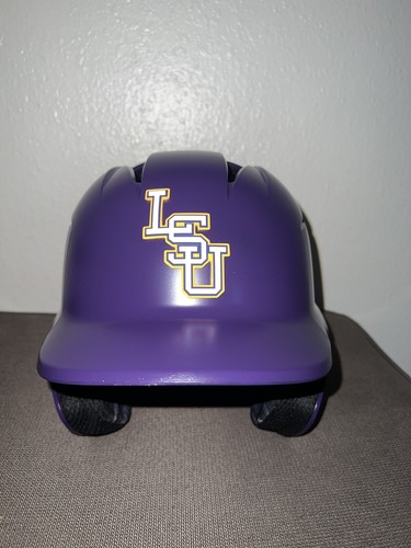 LSU TIGERS BASEBALL BATTING HELMET Purple Demarini 2025 Matte | eBay
