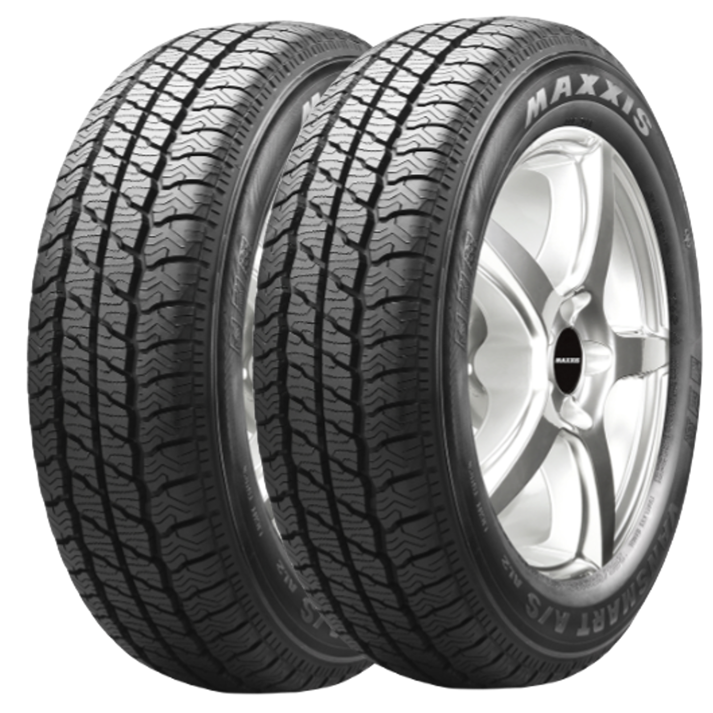 2 X 185 80 14C Maxxis All SeasonVan AL2 185/80R14C 1858014C "B" rated ...