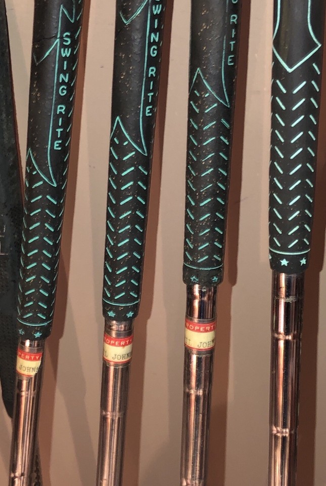 50's Macgregor 693 T Tommy Armour PERSIMMON Golf Clubs set Woods Driver ...