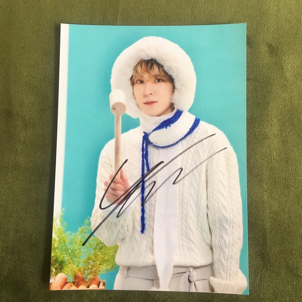 ATEEZ ateez Autographed Group Photo 5*7 K-POP Collection Gifts 2023A | eBay