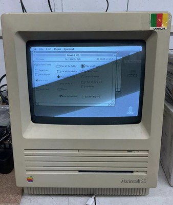 Vintage Apple Macintosh Computer SE M5011 with Original Box Tested ...