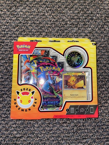 Pokemon TCG Pokemon Day 2026 Collection Box Brand New Minor Damage ...