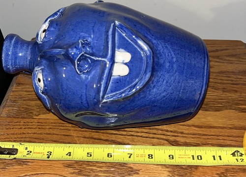 Ugly Face Jug Folk Pottery Signed Steve Turpin | eBay