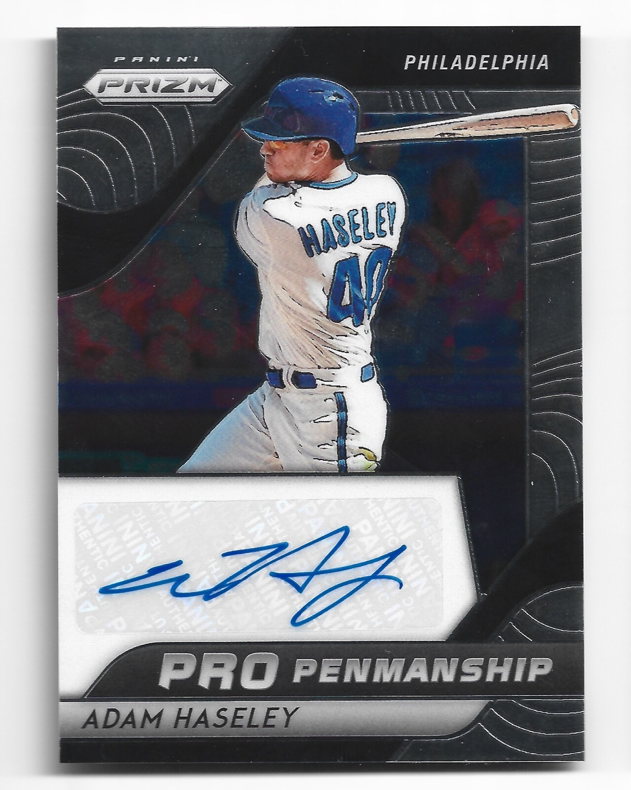 Adam Haseley AUTOGRAPH Philadelphia Phillies 2020 Panini Prizm AUTO ...