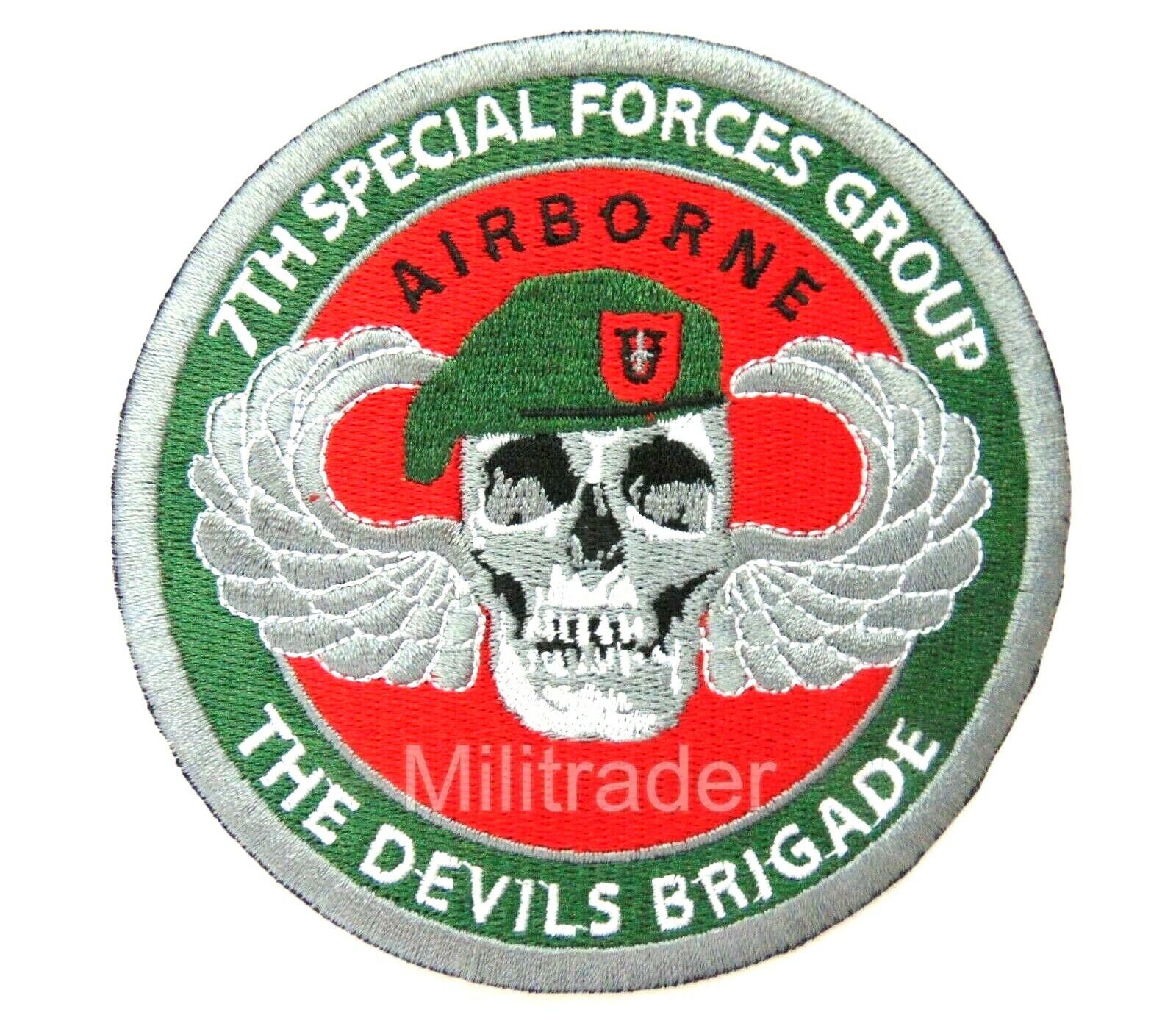 US Airborne 7th Special Forces Group "The Devils Brigade" Patch (Iron ...