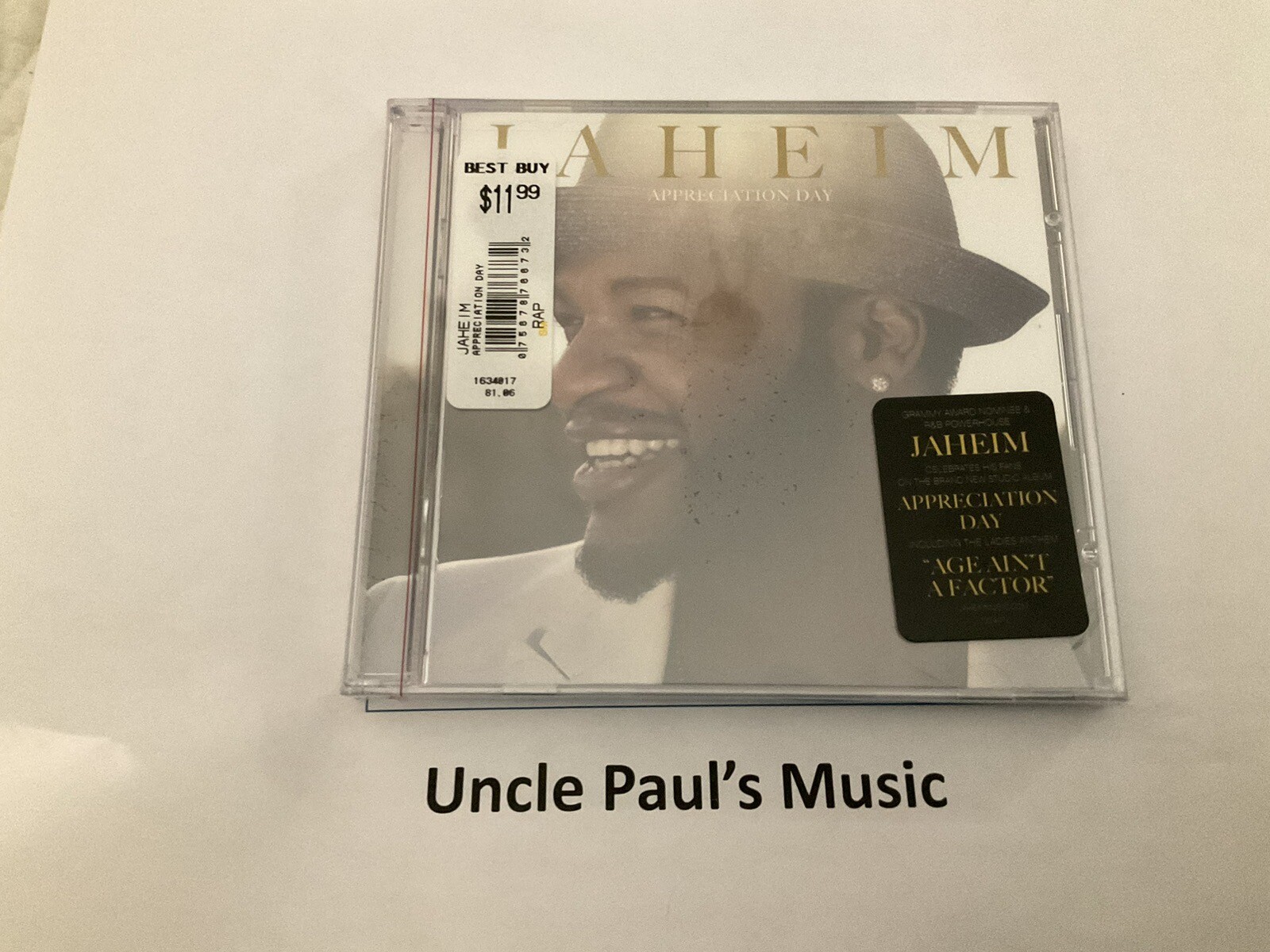 Appreciation Day by Jaheim (CD, 2013) for sale online | eBay