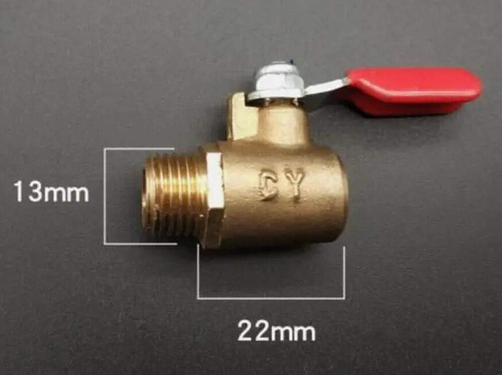 1Pc Air Compressor Tank Drain Plug Valve / Faucet /Drain Plug With T ...