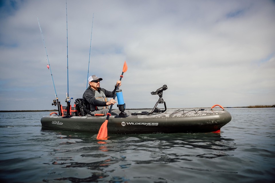 Wilderness Systems iATAK 110 - Sit on Top Fishing Kayak - Inflatable ...