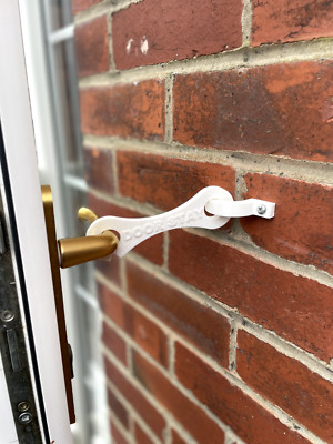 (2-Pack ) French & Patio Door Stay® /Holder/Restraint/Retainer Hook ...