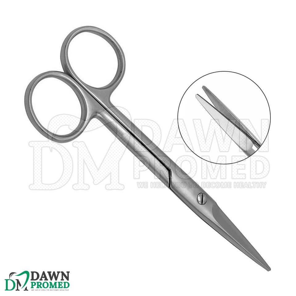 Operating Mayo Scissors Straight & Curved Surgical Medical Instruments ...