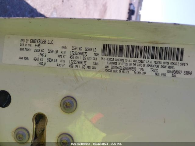 07-09 DODGE RAM OEM MOPAR RH TAILLAMP,55277302AC 197047 | eBay