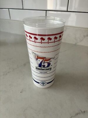 IN N OUT BURGER EXCLUSIVE 75TH ANNIVERSARY Plastic Cup 20oz | eBay