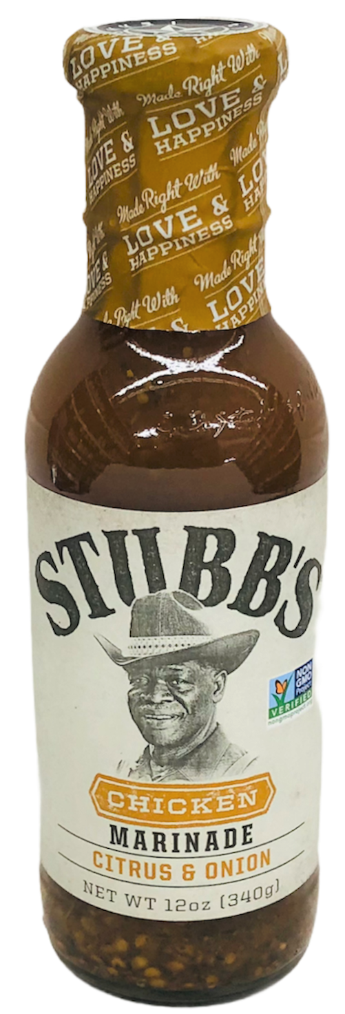 Stubb's Chicken Marinade Citrus & Onion 12 Oz Stubbs Flavorful Blend ...