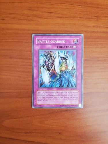 Battle-Scarred - Yugioh Dark Crisis Unlimited - DCR-097 - NM/MINT | eBay