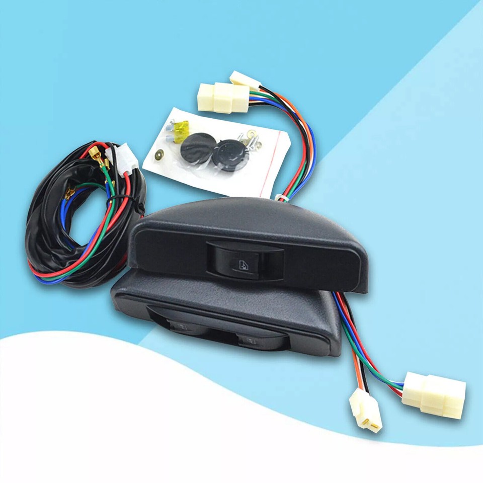 Universal Truck Car Master Electric Power Window Switch Kit w Wire ...