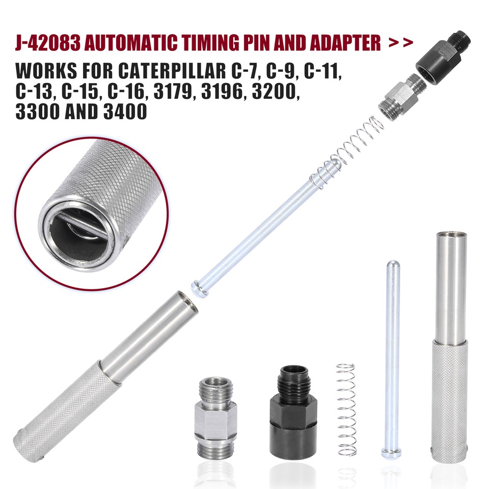 Timing Pin Injector Height Tool Barring Socket Steel Set for Cat 3406E ...