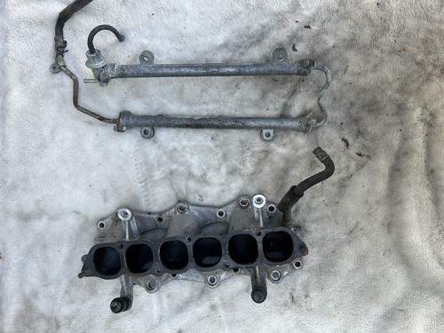 Lower Intake Manifold 1991-93 Mitsubishi 3000gt VR4 & Fuel Rail OEM | eBay