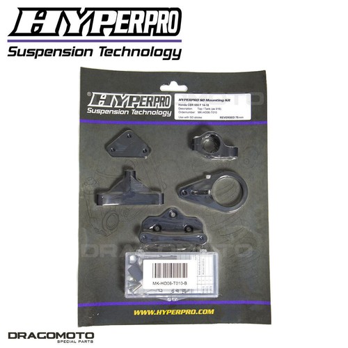 HONDA CB 650 F 2018 kit de montage HYPERPRO MK-HO06-T010-B | eBay