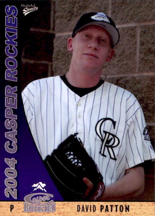 2004 MultiAd Sports Casper Rockies - David Patton #26 (RC) for sale ...