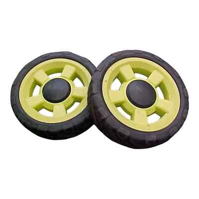 Front Wheels for Ryobi 21" Mowers RY401014US, RY401015US, RY401016 ...