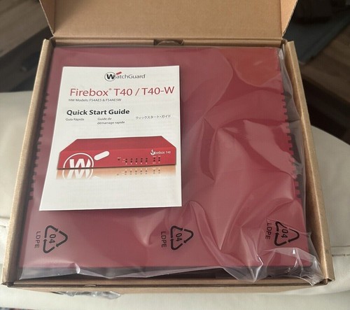 WatchGuard T40-W WGT41001-US Firebox Network Security/Firewall ...