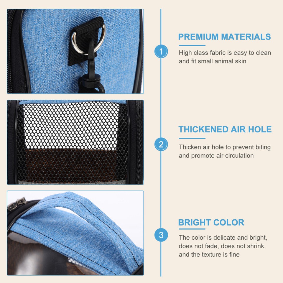 Small Bird Carry Cage Parrot Case Small Animals Carrying Case Parrot ...