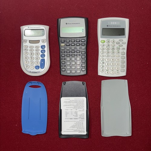 Texas Instruments Calculator Bundle, All Work Great | eBay