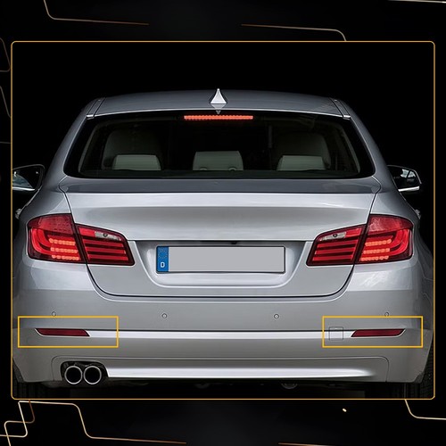 For BMW ActiveHybrid 5 F10 12-13 Left and Right Rear Bumper Reflector ...