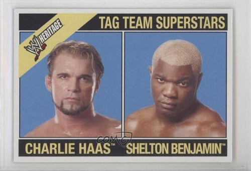 2007 Heritage III WWE Wrong Back ( Back) Charlie Haas Shelton Benjamin ...