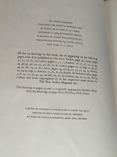 THE GROANING BOARD 1964 Hardcover Edition of Chas Addams Humor | eBay
