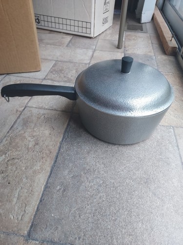 Vintage Club Aluminum Hammercraft Cookware 3 Qt Saucepan Pot Hammered W ...