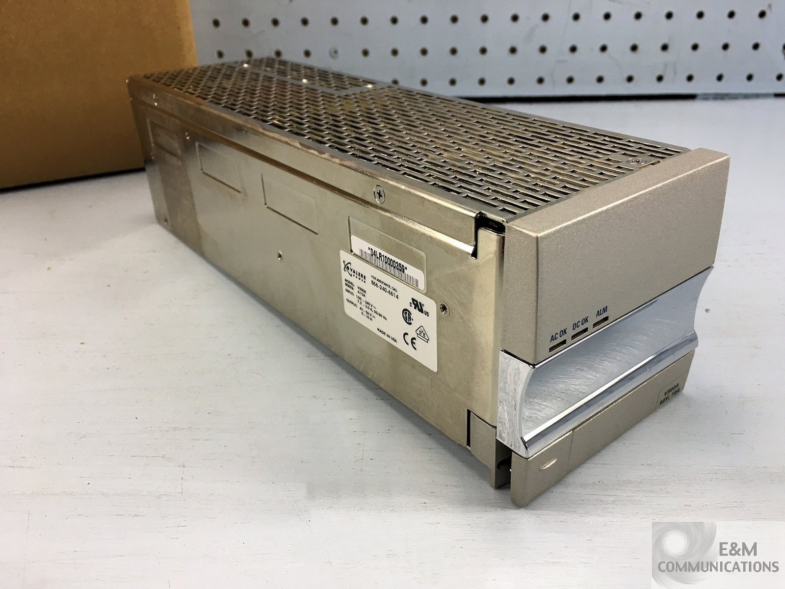 V500A ELTEK VALERE V-SERIES 4:12A 48V 10A POWER RECTIFIER MODULE NEW IN ...