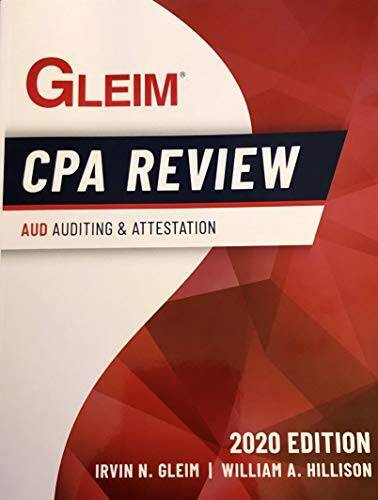 Cpa AUD Acad 2020 - Paperback By Irvin N Gleim - GOOD 9781618543028| eBay