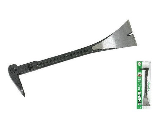 MOKUBA 3-Way Crowbar Tail Split 200mm Nail puller, Hammer, Lift ...