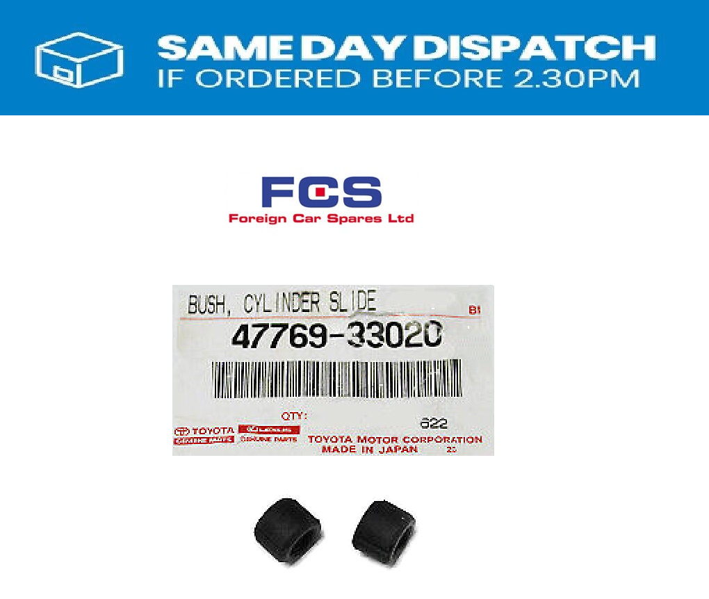 *NEW* GENUINE LEXUS TOYOTA FRONT BRAKE CALIPER SLIDER PIN BUSH 47769 ...