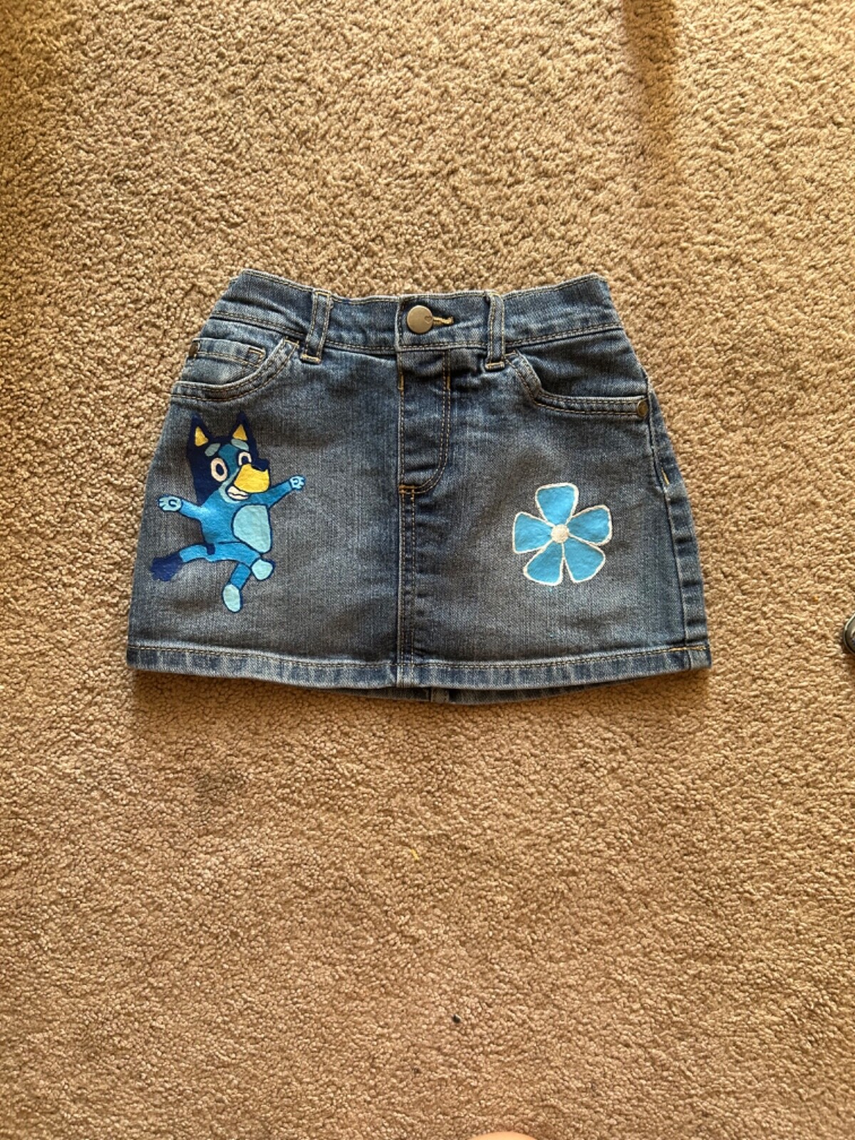 Bluey skirt size 4t, Brand is the children’s place | eBay