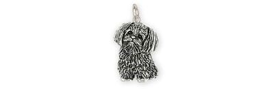 Morkie Jewelry Sterling Silver Handmade Morkie Charm MOK1-C | eBay