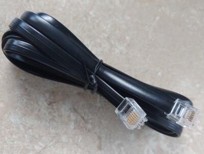 7' RJ11 Cable for Logic Controls Bematech KB1700 KB9000 Bump Bar to KDS ...