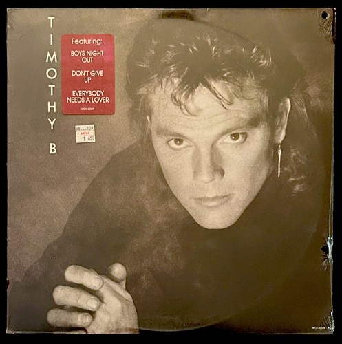 TIMOTHY B. SCHMIT ‎- Timothy B. LP 1987 MCA 42049 - SEALED! EAGLES BASS ...