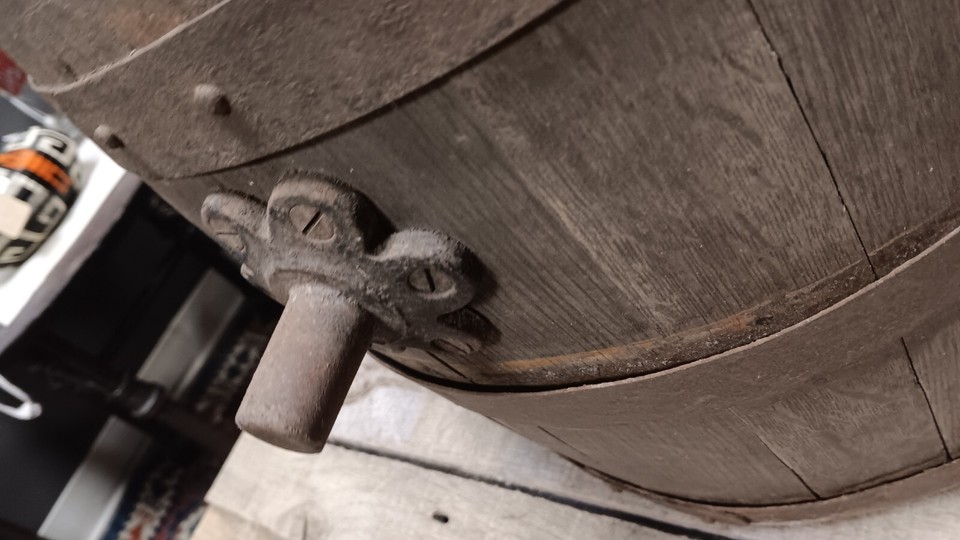 Vintage Dobson Favorite Rockford IL Wooden Barrel Butter Churn | eBay