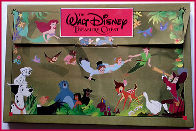 Disney's Treasure Chest of Books: 5 Titles: Bambi, Jungle Book, Mermaid ...